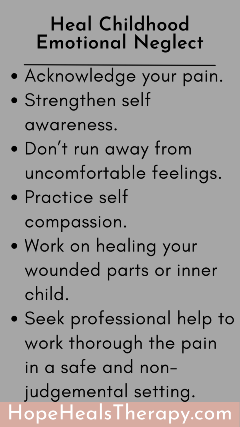 How To Heal Childhood Emotional Neglect? | Hope Heals Therapy